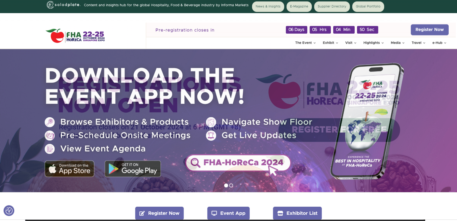 シンガポールで開催されるFHA 2024 – HoReCaに出展！出展する機械や開発秘話を紹介 | 株式会社コバード - 食品工業自動機械製造販売
